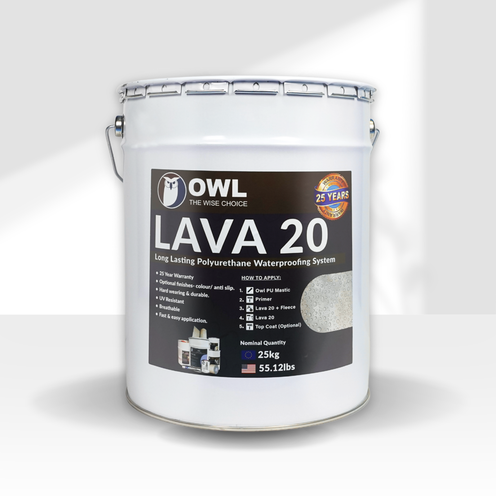 Lava 20 - Owl Waterproofing